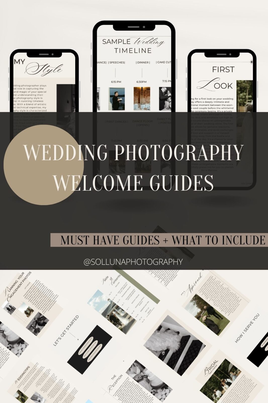 Wedding Photography Welcome Guides | Must Haves + MORE ...
